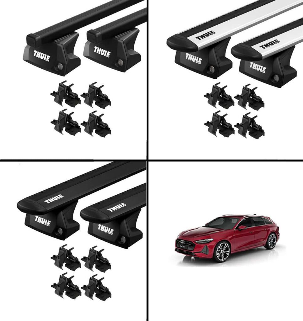 Dachträger Audi A5 Avant B10 ab 2024- mit Reling THULE