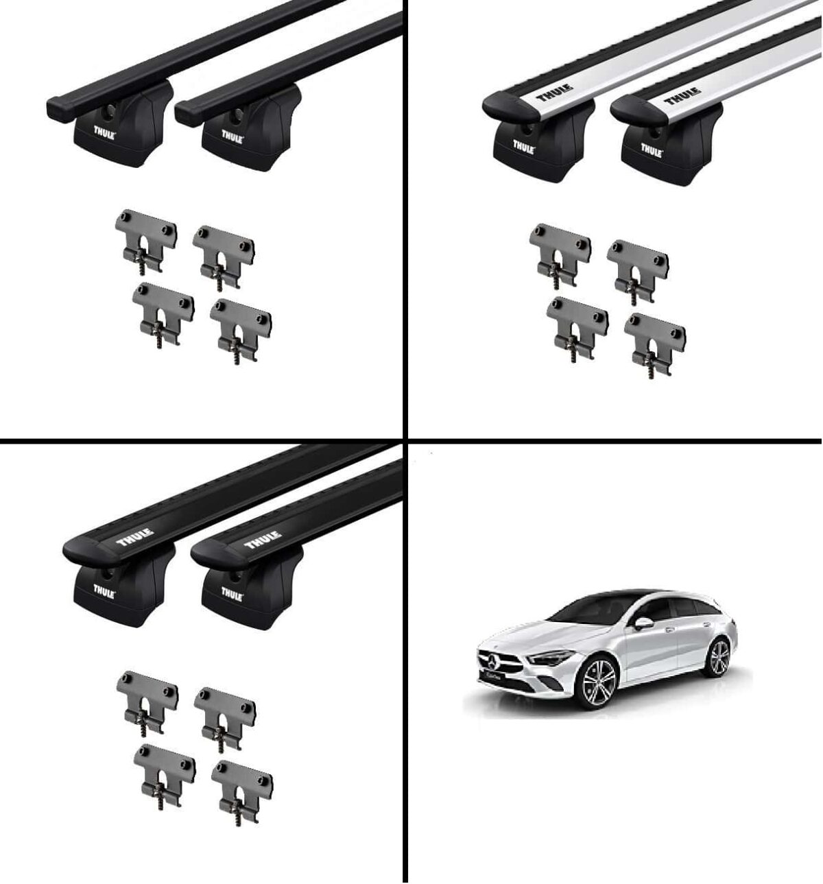 Dachträger Mercedes CLA X118 Shooting Brake ab 2019- THULE
