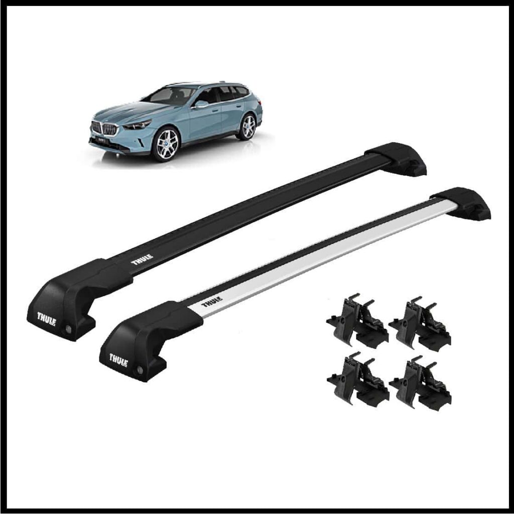 Wingbar Edge BMW 5er G61 Touring ab 2024- mit Reling THULE
